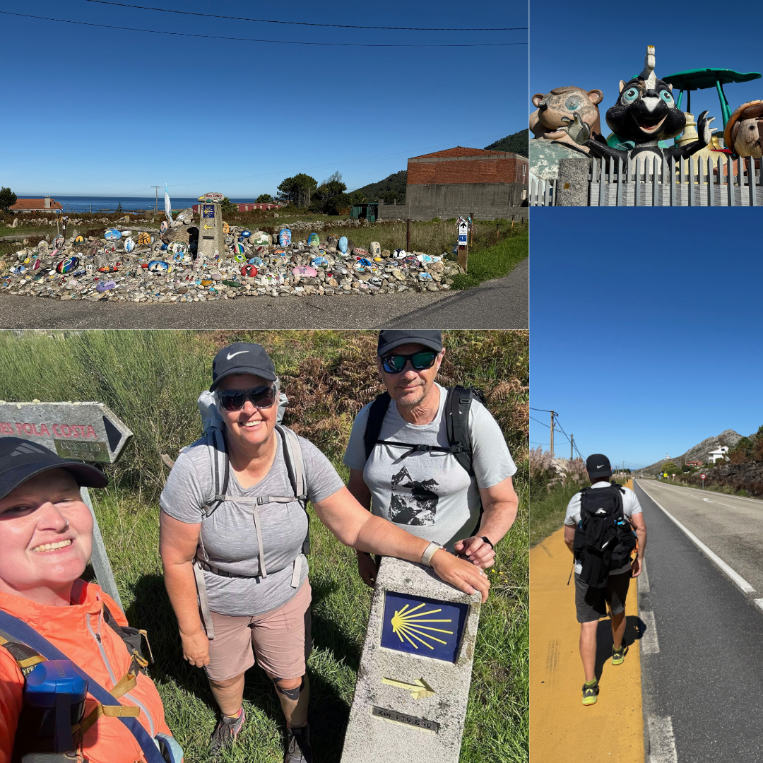 Camino day 8 – hills, fire and a cute hotel – Kiwi Roaming